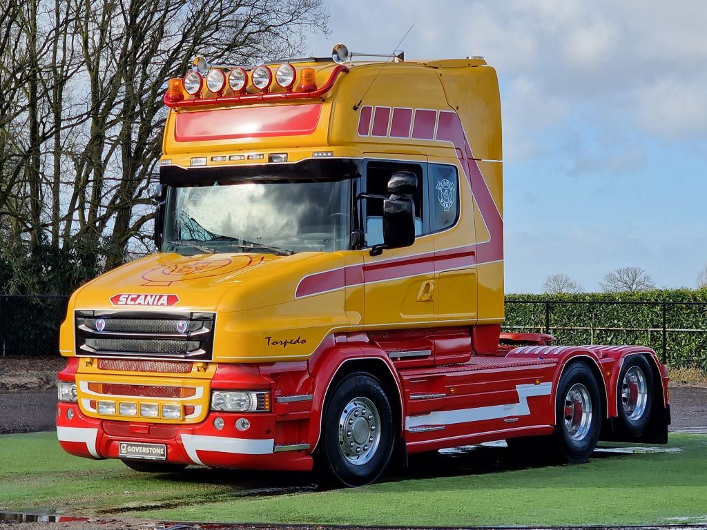 Scania T580 V8 Topline 6x2 - Top condition - New paint - Full spec ...
