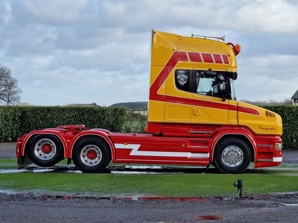 Scania T580 V8 Topline 6x2 - Top condition - New paint - Full spec ...